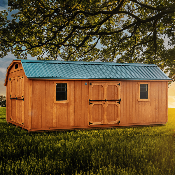 10 x 16 Wood Amish Shed
